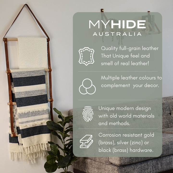 Hanging Clothing rack Kit | suspension straps | Laundry Leather Straps ...