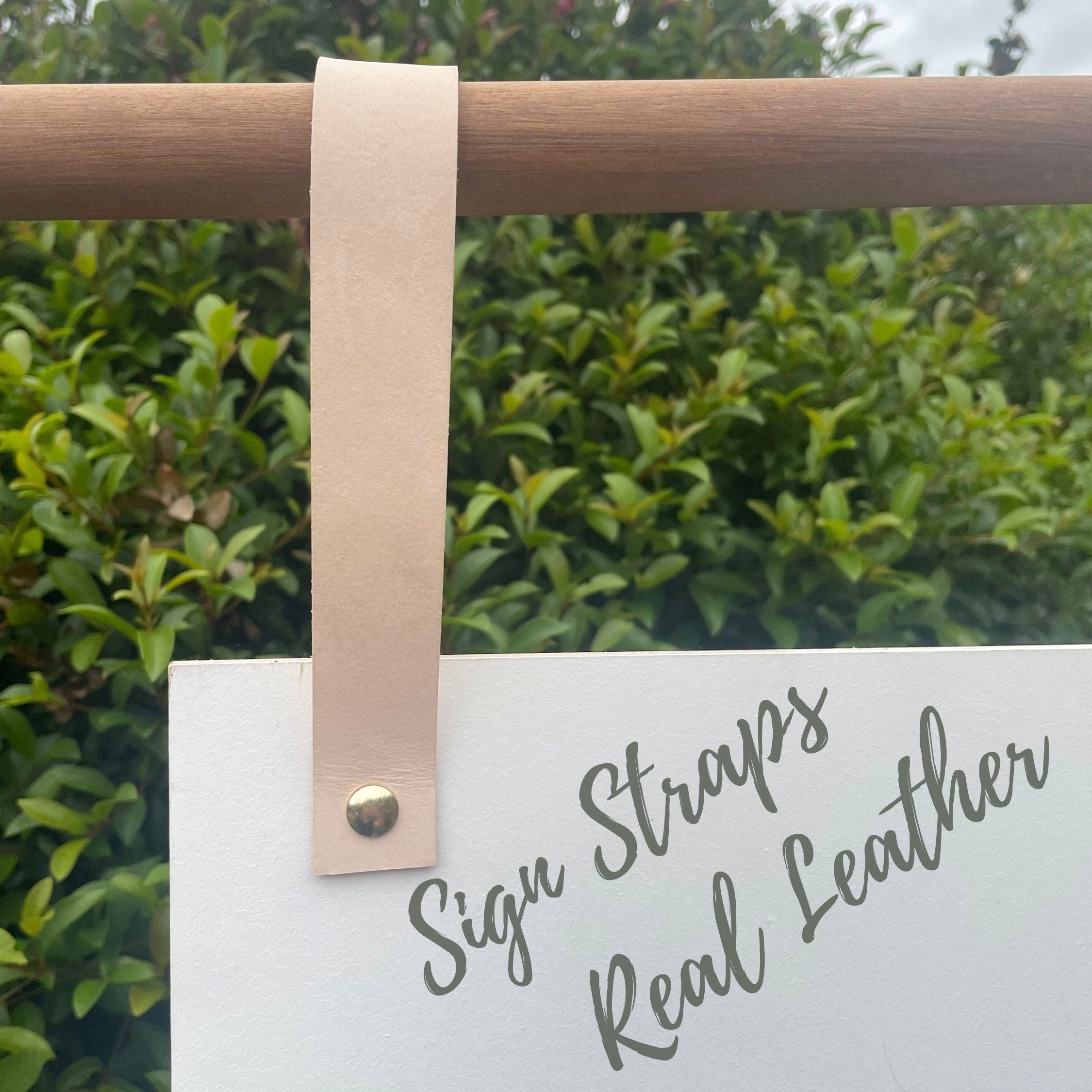 Leather Sign Straps – MyHide
